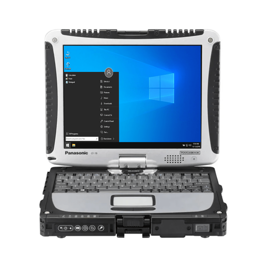 Toughbook 19, CF-19 MK8, 10.1" Intel Core i5-3610ME, Windows 10 Pro ...