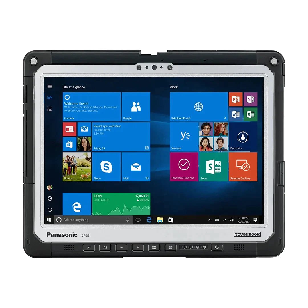 Toughbook 33, 12" i5-6300U, 8GB, 256GB, 4G LTE, Windows 10 Pro ...